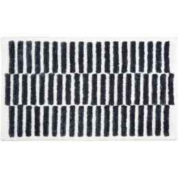 Sch&ouml;ner Wohnen Kollektion SCH&Ouml;NER WOHNEN-Kollektion Badematte &raquo;Barbados 231&laquo; H&ouml;he 17 mm fu&szlig;bodenheizungsgeeignet kuschelweicher Badezimmerteppich, waschbar schwarz Baumwolle, 