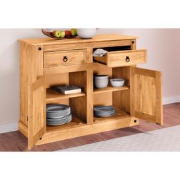 OTTO home Kommode Breite 104 cm, H&ouml;he 84 cm beige B/H/T: 104cm x 84cm x 47cm