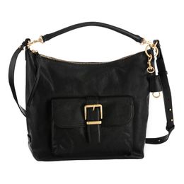 Marc O'polo Accessories Damen Marc O'Polo Accessories Hobo &raquo;Caren&laquo; Henkeltasche, Beuteltasche mit abnehmbarem Lederanh&auml;nger B/H/T: 32cm x 38cm x 13cm