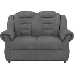OTTO home 2-Sitzer &raquo;Boston&laquo; Sofa mit hoher R&uuml;ckenlehne grau 100% Polyester B/H/T: 145cm x 102cm x 101cm, Struktur soft
