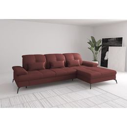 Sit & More sit&more Ecksofa &raquo;Amica, L-Form, inkl. Sitztiefenverstellung & Armteilverstellung&laquo; wahlweise mit Schlaffunktion, Bettkasten und Kopfteilverstellung 