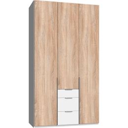 wimex Kleiderschrank &raquo;New York&laquo; wahlweise 208 oder 236cm hoch wei&szlig; B/H/T: 135cm x 236cm x 58cm, Schubladen: 3 Stk. T&uuml;ren: 3 Stk.