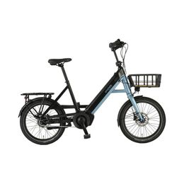Prophete Unisex &raquo;Urbanicer 3.8&laquo; 7 Gang Shimano Nexus Schaltwerk Nabenschaltung Mittelmotor 250 W schwarz 46cm, 20 Zoll (50,80cm)