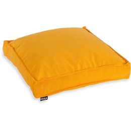 HOCK Stuhlkissen &raquo;Classic Uni Outdoor&laquo; 50/50/5 cm gelb Polyacryl (dralon ) B/L: 50cm x 50cm, 1 Stk.