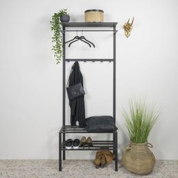 SPINDER DESIGN Garderobenst&auml;nder &raquo;Ivar&laquo; Metall, Breite 70 cm schwarz Metall Einheitsgr&ouml;&szlig;e