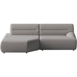Sit & More sit&more Ecksofa &raquo;Scrabble&laquo; Modernes Design in verschiedenen Stoffarten 100% Polyester B/H/T: 260cm x 80cm x 130cm, Struktur, Longchair links