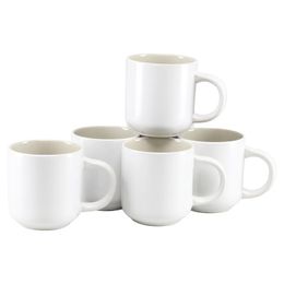 LeGer Home by Lena Gercke Becher &raquo;Tassen-Set Nayela&laquo; sp&uuml;lmaschinengeeignet, mikrowellengeeignet, modern Steinzeug &Oslash; 9cm x 10cm, 300ml, 6