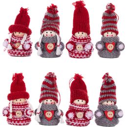 MyFlair Weihnachtsfigur &raquo;Weihnachtsdeko rot&laquo; Wollwichtel Baumh&auml;nger, L&auml;nge ca. 7 cm rot Holzwerkstoff B/H/T: 4,5cm x 7,5cm x 3,5cm, Wichtel