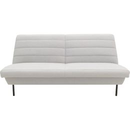 LOOKS by Wolfgang Joop 2-Sitzer &raquo;LOOKS IX&laquo; Quersteppung, ohne Armlehnen silber 100% Polyester B/H/T: 145cm x 92cm x 103cm, Struktur weich