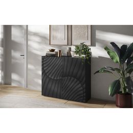 OTTO home Highboard &raquo;Snake, Kommode, Anrichte, Stauraumm&ouml;bel, H&ouml;he 123 cm, Breite 121 cm&laquo; moderne Wohnm&ouml;bel, 2 T&uuml;ren, viel Stauraum, stilvoll und 