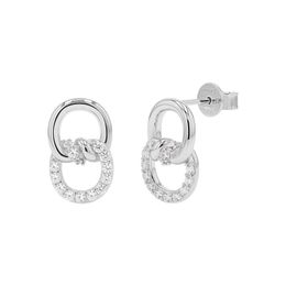 JOOP! Damen JOOP! Paar Ohrstecker mit Zirkonia (synth.) silber Silber 925 (Sterlingsilber)