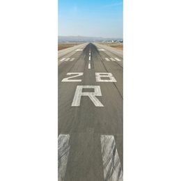 ARCHITECTS PAPER Fototapete &raquo;Preflight&laquo; Tapete Natur blau Vlies B/L: 1m x 2,8m