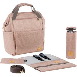 L&auml;ssig L&Auml;SSIG Wickelrucksack &raquo;Glam, Goldie, Backpack Rose&laquo; PETA-approved vegan pink B/H/T: 30cm x 36cm x 17cm Wickelrucksack