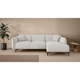 LeGer Home by Lena Gercke Ecksofa &raquo;Adelita mit Ottomane links oder rechts bestellbar, B/H/T 270/97/168&laquo; L-Form mit Wellenunterfederung, enth&auml;lt 2 