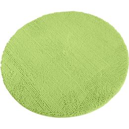 Kinzler Badematte &raquo;Chenille, Badvorleger, Badezimmer Teppich&laquo; H&ouml;he 18 mm rutschhemmend beschichtet fu&szlig;bodenheizungsgeeignet Badteppich, Uni Farben, 