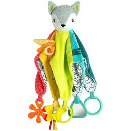 babyFEHN Schmusetuch &raquo;DoBabyDoo, Fuchs Deluxe&laquo; mit Befestigungsring f&uuml;r Schnuller bunt Einheitsgr&ouml;&szlig;e Schmusetuch