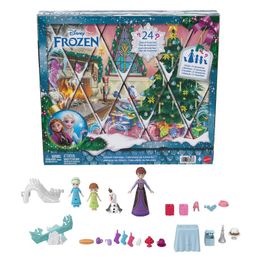 Mattel Spielzeug-Adventskalender &raquo;Disney Die Eisk&ouml;nigin Kleine Puppen Adventskalender&laquo; ab 3 Jahren bunt Kunststoff, Papier Einheitsgr&ouml;&szlig;e