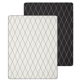 OTTO home Wohndecke &raquo;Andas&laquo; Wendewohndecke mit modernem Zierstich beige Baumwolle, Polyacryl, Polyester B/L: 150cm x 200cm