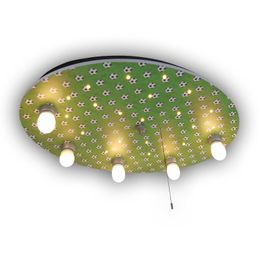 Niermann Deckenleuchte &raquo;Fu&szlig;b&auml;lle&laquo; E14 1 Stk. Kinderzimmer, Kinderlampe bunt 5, H: 7cm, 1 Stk.
