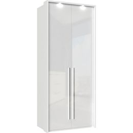 OTTO home Kleiderschrank &raquo;Piano, inklusive Rahmen und Beleuchtung, soft-close-Funktion&laquo; viele Breiten zur Auswahl, 226cm hoch, beige oder wei&szlig;, UV 