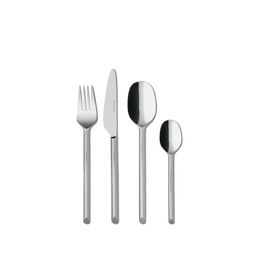 like. by Villeroy & Boch Besteck-Set &raquo;Like Besteckset&laquo; Rostfreier und sp&uuml;lmaschinenfester Edelstahl silber Edelstahl 18/10 16