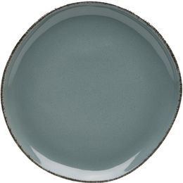 Van Well Dessertteller &raquo;Urban, Teller 20 cm, 6 St&uuml;ck&laquo; Teller Set, sp&uuml;lmaschinen- und mikrowellengeeignet grau Steinzeug 20cm