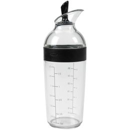 OXO Good Grips Dressing Shaker f&uuml;r Salatdressing, 350 ml schwarz Kunststoff Einheitsgr&ouml;&szlig;e