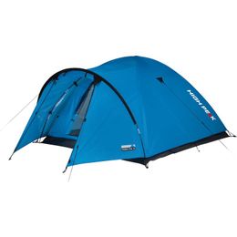 High Peak Kuppelzelt &raquo;Narvik 4&laquo; 4 Personen blau B/H/L: 250cm x 135cm x 295cm Kuppelzelt