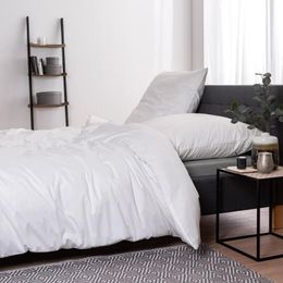 Estella Bettw&auml;sche &raquo;Valetta&laquo; 2 Stk. Gefertigt aus mercerisierter Baumwolle. beige Mako-Satin, Obermaterial: 100% Baumwolle B/L: 135cm x 200cm, 1 Stk., 1 Stk.,
