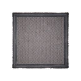 Calvin Klein Damen Modetuch &raquo;EMBLEM AOP JACQUARD SQUARE SCARF&laquo; Mit Markenlabelmusterung grau Einheitsgr&ouml;&szlig;e