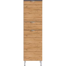 Germania Midischrank &raquo;GW-Mauresa&laquo; grau B/H/T: 34cm x 120cm x 34cm, Schubladen: 1 Stk. T&uuml;ren: 2 Stk.