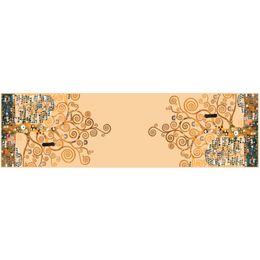CASATEX Tischl&auml;ufer &raquo;Lebensbaum&laquo; 100% Polyester beige Polyester B/L: 40cm x 140cm