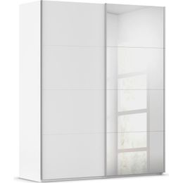 Rauch Schwebet&uuml;renschrank &raquo;Kleiderschrank Schrank Garderobe Schlafzimmerschrank SCALE-FYRA&laquo; edle viergeteilte T&uuml;ren mit Spiegel und vielen Farben MADE
