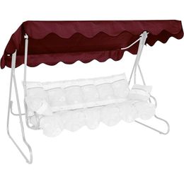 Angerer Hollywoodschaukelersatzdach &raquo;TOPSELLER!&laquo; (B/T): ca. 210x145 cm rot Polyester B/T: 210cm x 145cm