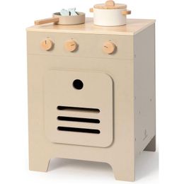 Musterkind Kinder-Herd &raquo;Mix & Match, warmgrau/natur&laquo; grau Holz Einheitsgr&ouml;&szlig;e