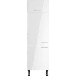 Optifit K&uuml;hlumbauschrank &raquo;Klara&laquo; Breite 60 cm wei&szlig; Holzwerkstoff B/H/T: 60cm x 211,8cm x 58,4cm, T&uuml;ren: 2 Stk.