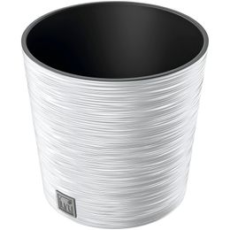 Prosperplast Blumentopf &raquo;FURU RO&laquo; wei&szlig; Kunststoff &Oslash; 25cm