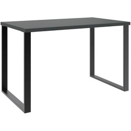 wimex Schreibtisch &raquo;Home Desk&laquo; Mit Metallkufen, in 3 Breiten grau B/H/T: 120cm x 75cm x 70cm