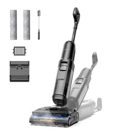 TINECO Nass-Trocken-Sauger &raquo;FLOOR ONE S7 Stretch Steam Plus mit 160&deg;C Dampfreinigung&laquo; Selbstantrieb, 80 Minuten Einheitsgr&ouml;&szlig;e Nass-Trocken-Sauger