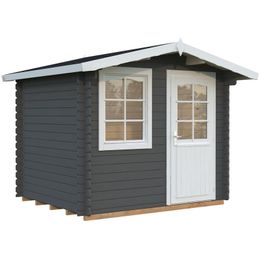 Palmako Gartenhaus &raquo;Emma&laquo; verschiedene Farben Massivholz Fu&szlig;boden im Gartenhaus, ohne Dacheindeckung