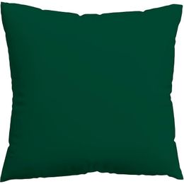 Schlafgut Kissenbezug &raquo;Premium Kissenbezug Knitted Jersey (1 St)&laquo; Ton-in-Ton Rei&szlig;verschluss, Bio-Baumwolle mit Elasthan, Uni, OEKO Tex gr&uuml;n Jersey, Obermaterial