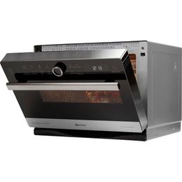 Bauknecht Mikrowelle &raquo;MW 3391 SX&laquo; Dampfgarfunktion Grill und Hei&szlig;luft 900 W Dampfgaren, Grill, Hei&szlig;luft und Crisp f&uuml;r schnelle knusprige Pizza silber 