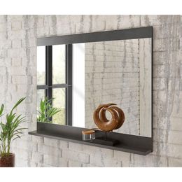 Home Affaire Wandspiegel &raquo;Brooklyn, moderner Spiegel, Garderobenspiegel&laquo; universell einsetzbar, mit Ablagefl&auml;che, eckig, 92 cm breit bunt B/H/T: 92cm 