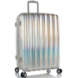 Heys Herren Hartschalen-Trolley &raquo;Astro, verschiedene Gr&ouml;&szlig;en und Farben&laquo; 104 l 4 Rollen Reisegep&auml;ck TSA Schloss Volumenerweiterung silber B/H/T: 51cm x