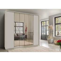 Wiemann Kleiderschrank &raquo;Kansas&laquo; mit Spiegel beige B/H/T: 250cm x 217cm x 58cm