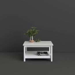Home Affaire Couchtisch &raquo;Madrid, Beistelltisch, Sofatisch, Kaffeetisch, Wohnzimmertisch&laquo; Coffee Table mit zus&auml;tzlicher Ablage, Ma&szlig;e B/T/H 81 x 81 x 45
