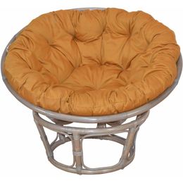 Home Affaire Rattanstuhl &raquo;Buse&laquo; () aus handgeflochtenem Rattan bunt &Oslash;100cm