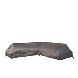 winza outdoor covers Gartenm&ouml;bel-Schutzh&uuml;lle &raquo;TOPSELLER!&laquo; geeignet f&uuml;r Loungeset Eckeinheit, Ma&szlig;e 295/255x295/255x94x65/24 cm grau Polypropylen (PP) B