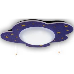 Niermann Deckenleuchte &raquo;Sternenhimmel, Kinderlampe&laquo; LED-Modul 1 Stk. HCL Deckenleuchte Sternenhimmel, Kinderzimmer bunt 1, H: 10cm, 1 Stk.
