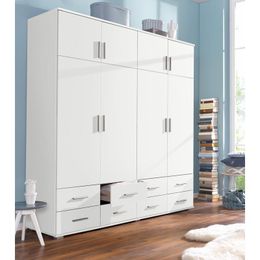 Rauch Kleiderschrank &raquo;Schrank Dreht&uuml;renschrank Ankleide Garderobe Schlafzimmerschrank KEMI&laquo; Breiten: 90/135/180 cm, H&ouml;he 194 cm, mit Schrankaufsatz 